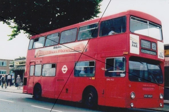 BUS PHOTO,LONDON TRANSPORT Photograph Picture,Dms Daimler Fleetline ...