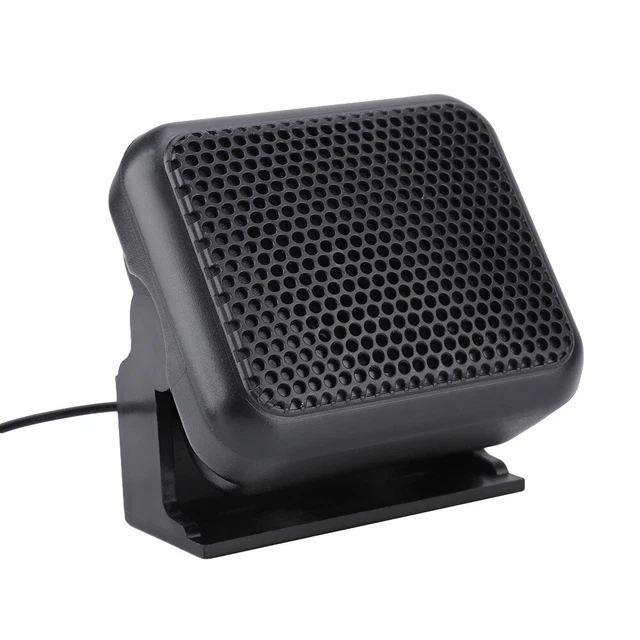 NSP-100 MINI EXTERNAL Speaker Mobile Radio Mic For Ham Ca Fit £11.92 ...