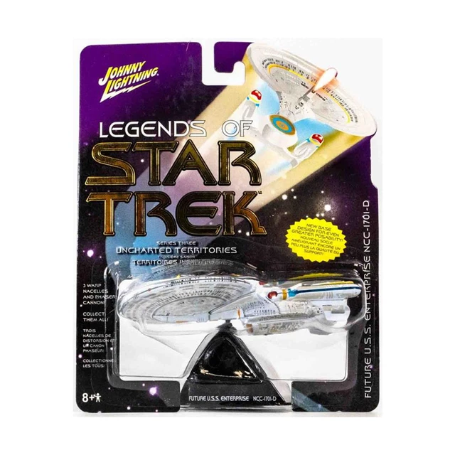 FIGURINE D'ACTION JOHNNY Lightning Future U.S.S. Enterprise NCC-1701-D ...