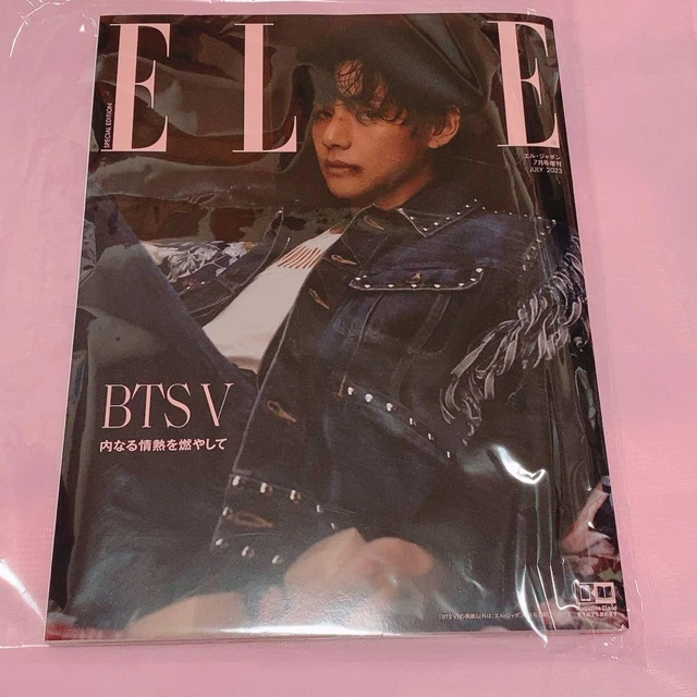 ELLE JULY 2023 Special Edition BTS V Tete Book Magazine Sealed £37.45 - PicClick UK