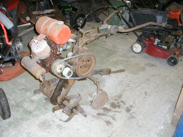 VINTAGE LANDMASTER L150 garden rotovator £89.99 - PicClick UK