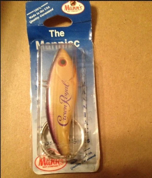 VINTAGE MIP TOM Mann Manniac TEAM CROWN ROYAL Key Chain - 3 inch $19.34 ...