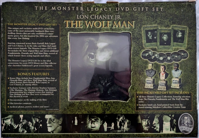 UNIVERSAL MONSTERS: THE Monster Legacy 13 DVD set US REGION 1 Box Set ...