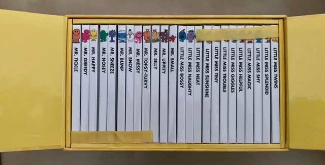 MR. MEN & Little Miss Anniversary Box Set with 26 books EUR 29,56 ...