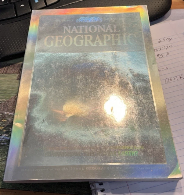 NATIONAL GEOGRAPHIC MAGAZINE - Hologram Cover December 1988 VOL: 174 ...