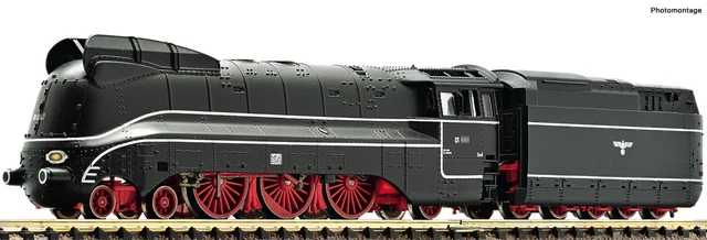 FLEISCHMANN N 717475 steam locomotive BR 01 streamline locomotive DRG ...