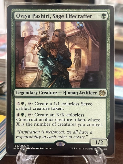 MTG OVIYA PASHIRI, Sage Lifecrafter Kaladesh 165/264 régulier rare EUR ...