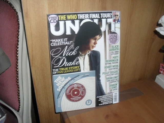 UNCUT MAGAZINE JULY 2025 - Nick Drake, The Who + Free The New Sounds CD £7.99 - PicClick UK