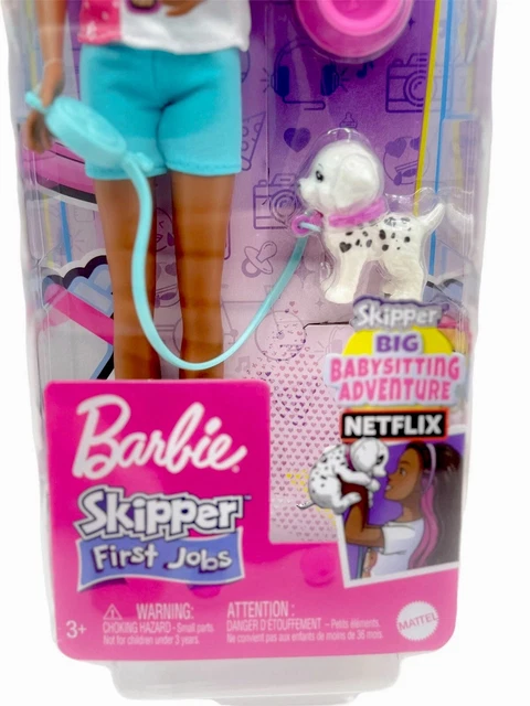 BARBIE SKIPPER FIRST Jobs Dog Walker African American Netflix Show New ...