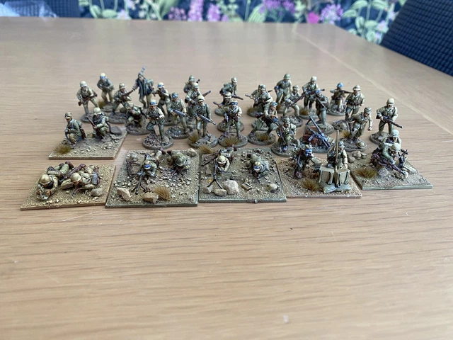 28MM PERRY MINIATURES WW2 German Afrika Korps DAK Western Desert Well ...