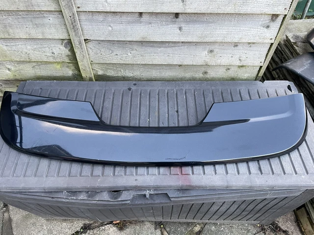 GENUINE FORD FIESTA MK6 Rear Spoiler Black ST ST150 ZS Zetec S £50.00 ...