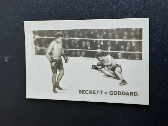 BOXING: 1923 THE Rocket Famous Knockouts card #9 Beckett - Goddard EXC ...