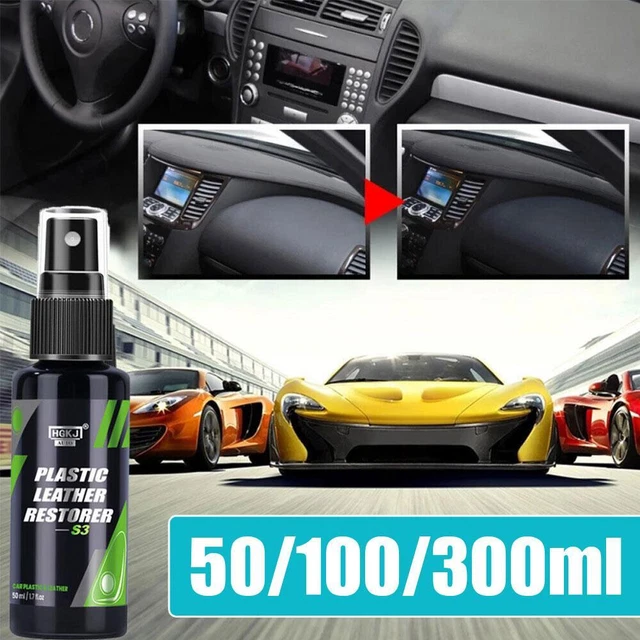 NUOVO KIT DETERGENTE agente idrofobo restauratore plastica 50 ml ...