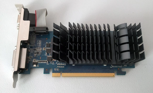 TARJETA GRÁFICA ASUS Nvidia Geforce 210-Sl-1Gd3-Brk 1Gb Ddr2 Pcie EUR ...