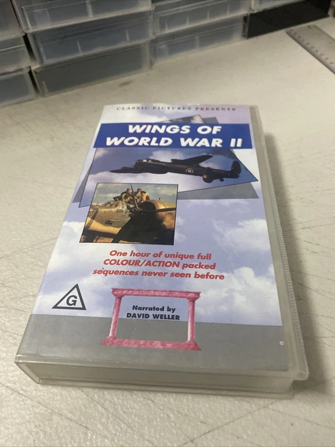 WINGS OF WORLD War 11 On VHS Cleaned And Tested £4.38 - PicClick UK