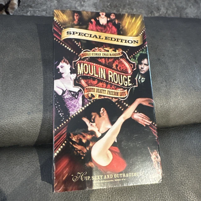 MOULIN ROUGE SPECIAL Edition VHS Video Tape Movie Musical Magic Kidman ...