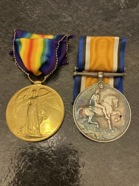 GEORGE V 1914-1918 WW1 Medal And Great War Medal ~81775 pte W J I ...