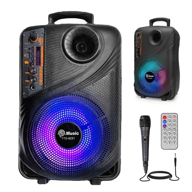 2025 ULTRA LOUD Bluetooth Speakers Portable Wireless Outdoor Subwoofer ...