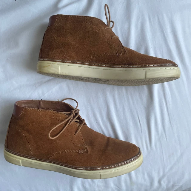 NEXT SIZE 6.5 /40 Casual Tan Brown Suede Leather Lace Up Ankle Boots ...