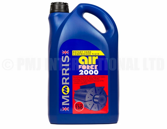 COMPRESSOR LUBRICANT OIL for Rotary Vane Compressors (5Ltrs) AirForce ...