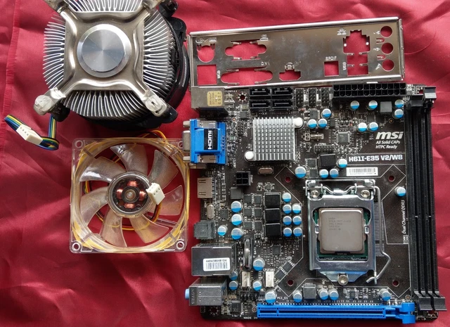 MSI H61I-E35 W8 + i5 2328 3g COSTA RICA + Motherboard & I/O Shield £27. ...