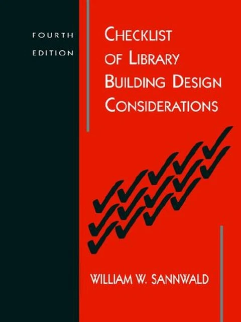 CHECKLIST OF LIBRARY Bâtiment Design Considerations Livre de Poche EUR ...