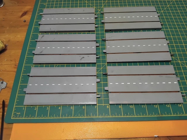 TRIANG MINIC MOTORWAY Track 6 x M1601 Straight (some marks) JK01M17157 ...