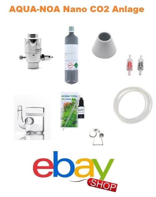 IMPIANTO AQUA-NOA NANO Co2 Set Completo Aquascaping Acquario EUR 78,90 ...
