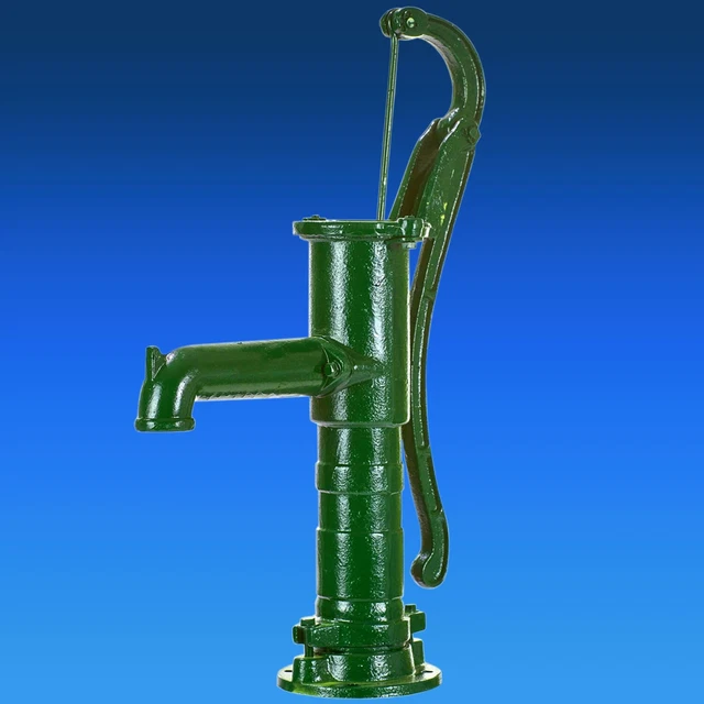 NOSTALGIE HANDSCHWENGELPUMPE SCHWENGELPUMPE Gartenpumpe Hofpumpe m ...