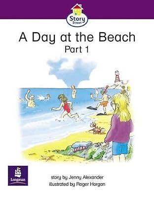 A DAY AT the Beach Part 1 Story Street Emergent stage step 5 Storybook ...