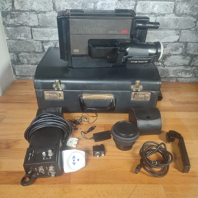 VINTAGE PANASONIC NV-M1 - The Original All-In-One VHS Video Camera From ...