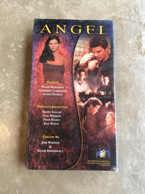 ANGEL 1999 TV Series Buffy Spinoff Emmy FYC VHS Brand New Sealed Rare £ ...