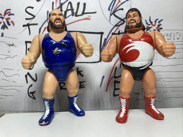 WWF EARTHQUAKE TYPHOON Natural Disasters Hasbro Series 3 Figure 1992 ...