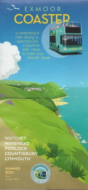 FIRST/BUSES OF SOMERSET Bus Timetable - Sunseeker - Ilfracombe-Lynmouth ...