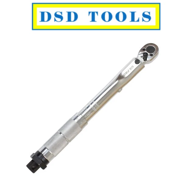 US PRO TOOLS 1/4" Drive Click Torque Wrench 5 - 25Nm 6795 £17.35 ...