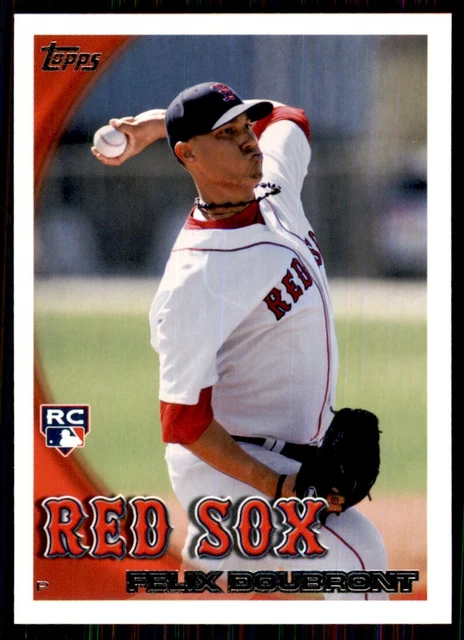 2010 TOPPS UPDATE Felix Doubront recrue Boston Red Sox #US-311 MLB ...