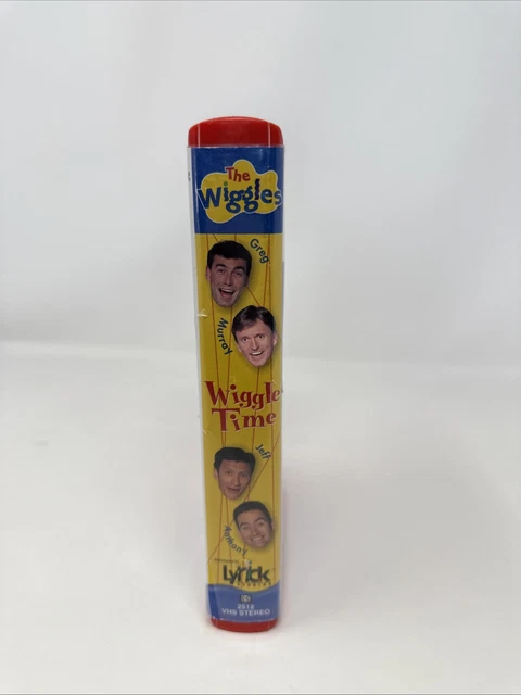 THE WIGGLES: WIGGLE Time VHS 2000 Red Clam Shell Greg Jeff Anthony ...