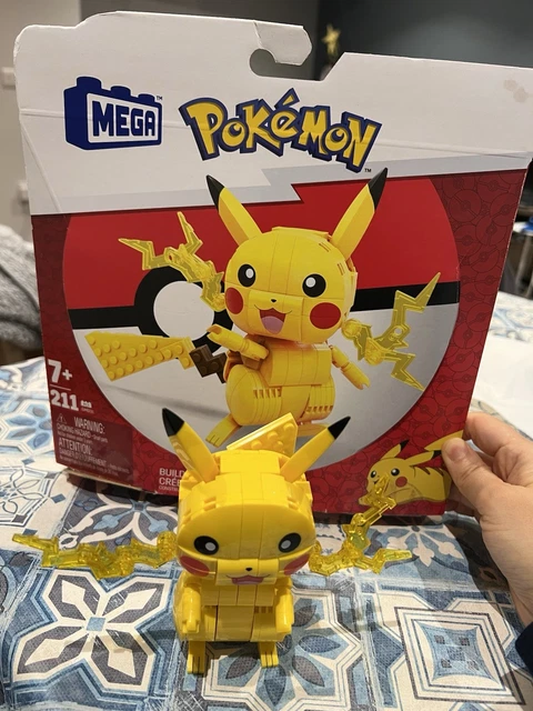 MEGA POKÉMON PIKACHU Interlocking Blocks Building Set - GMD31 £5.45 ...