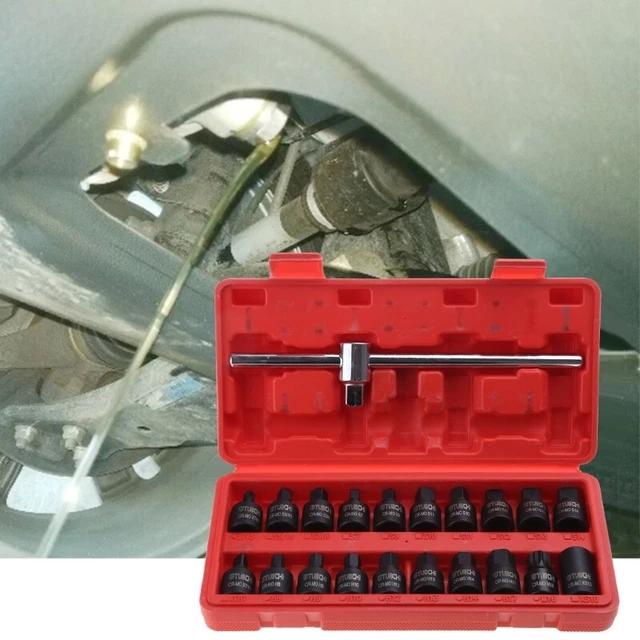 DRAIN PLUG FOR Key Socket Set Oil Sump Spanner for Bikes 12 Pie $113.50 ...