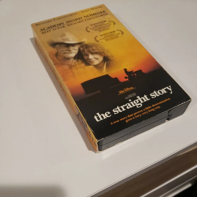 THE STRAIGHT STORY Disney VHS David Lynch Richard Farnsworth Sissy ...