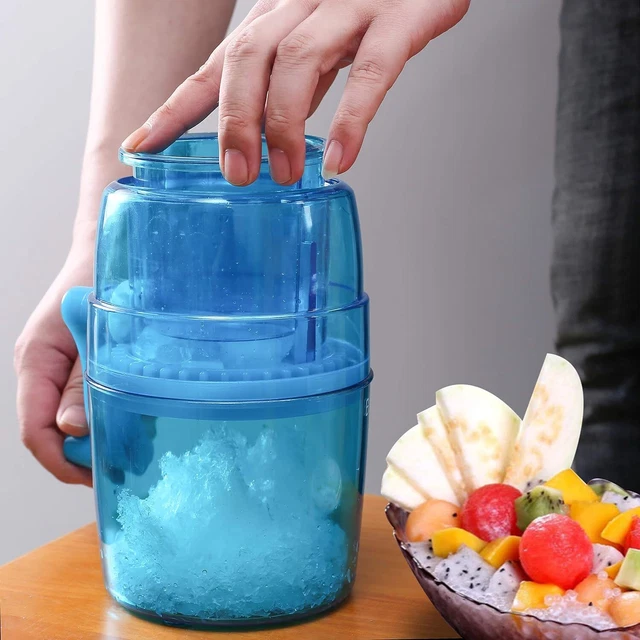 ICE SHAVER AND Snow Cone Machine, Premium Portable Manual Snow Cone ...