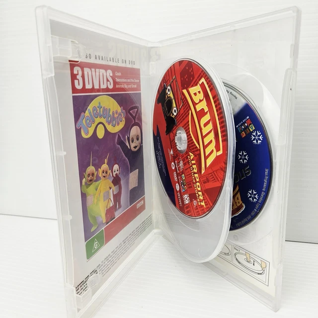 BRUM 3 DISC Set : Airport Adventure Snow Thieves Kitten Rescue - DVD ...