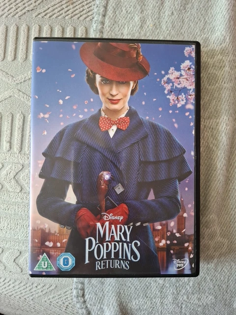 DISNEY MARY POPPINS Returns DVD 2019 Children's Family Film Emily Blunt ...