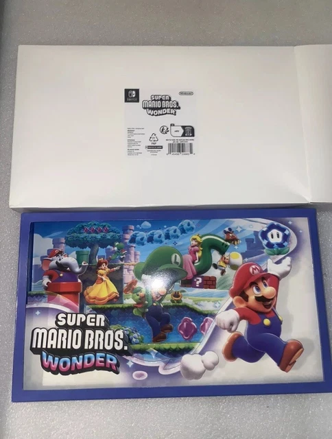 OFFICIAL SUPER MARIO Bros Wonder 2D Diorama - Rare pre-order bonus From ...