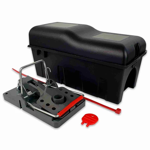 RAT TRAP KILLER Control Box - Pro Internal Pest Home Control & Capture ...