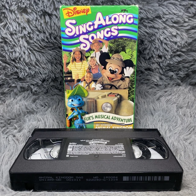 DISNEY'S SING ALONG Songs - Flik's Musical Adventure VHS 1999 Classic ...