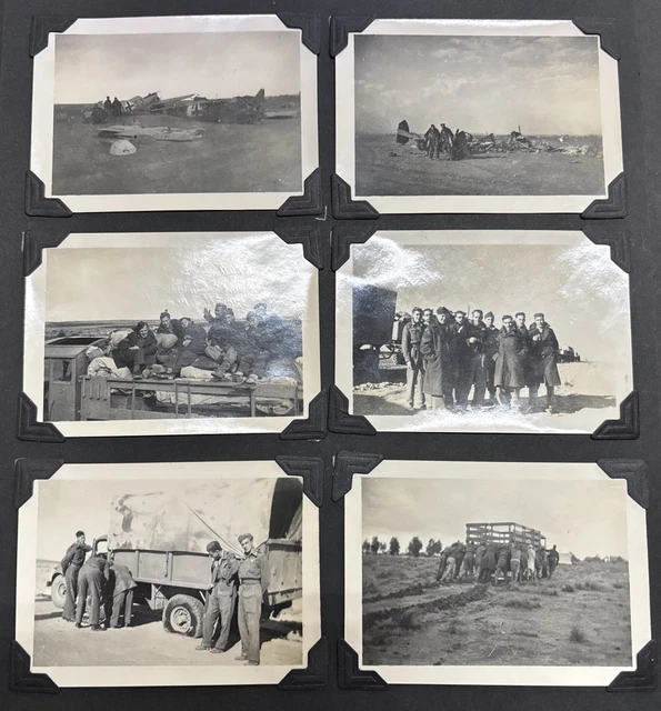 WW2 RAF SIGNAL Section Serviceman’s Photos On Route To Benghazi Libya ...