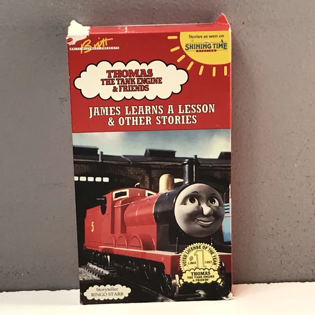 THOMAS TANK ENGINE Friends VHS Video Tape BUY 2 GET 1 FREE James Learns ...