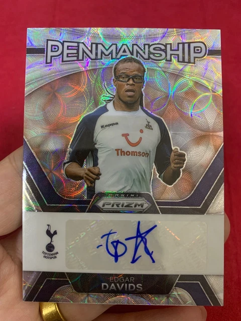 2023-24 PANINI PRIZM Premier League Edgar Davids Silver Choice ...