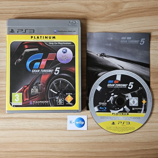 GRAN TURISMO 5 Sony PlayStation 3 Game Platinum Edition PS3 £5.99 ...